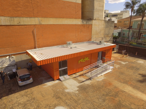 REDE ITAU - TAEC módulos | Construção Off-site